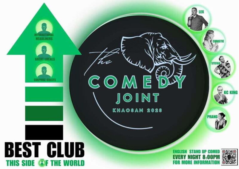 Bangkok: The Comedy Joint Khaosan Show Ticket - Key Points