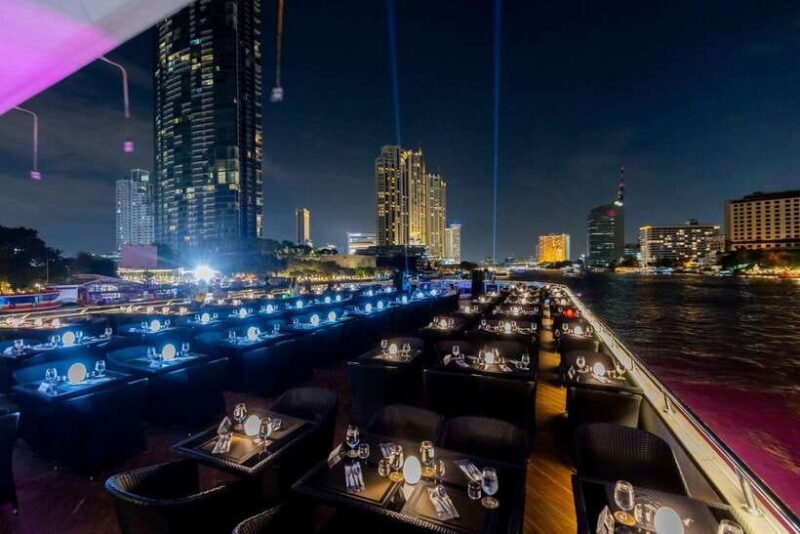Bangkok: The Opulence Buffet Dinner Cruise with Live Band - Key Points