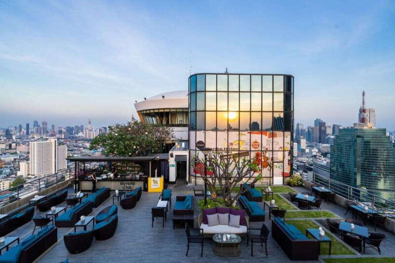 Bangkok: ThreeSixty Rooftop Bar at Millennium Hilton - Gourmet Food and Drinks