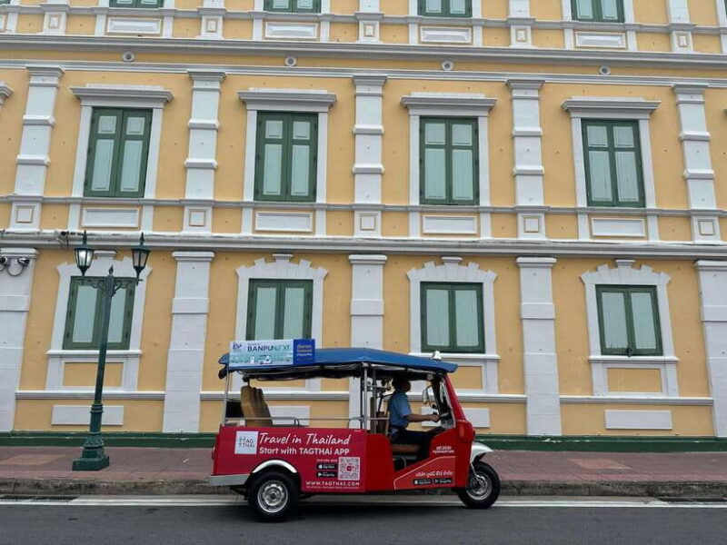 Bangkok: Tuk Tuk Day Pass App & Boat Chao Phraya River - The Itinerary and Attractions