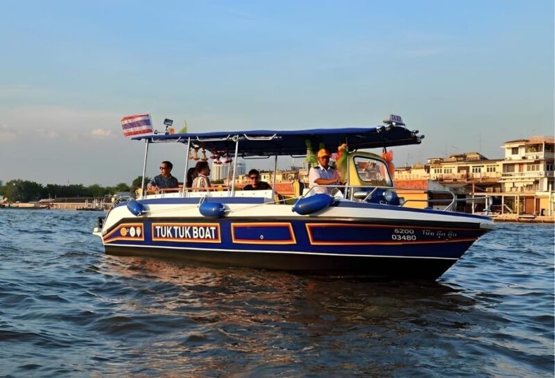 Bangkok: Tuk Tuk speedboat Ride on the Chao Phraya River - Key Points