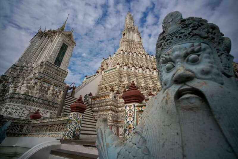 Bangkok: Wat Pho and Wat Arun Guided Walking Tour - Key Points
