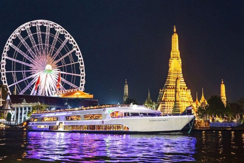 Bangkok: White Orchid Chao Phraya Dinner Cruise free Beer - The Itinerary: What to Expect
