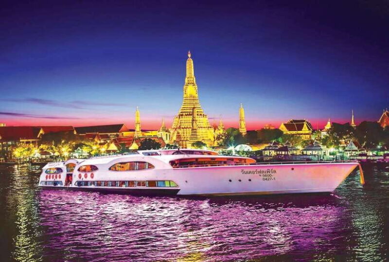 Bangkok: Wonderful Pearl Dinner Cruise and Live Performance - Key Points