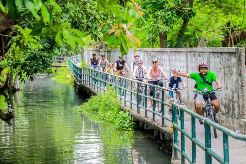 Bangkoks Past with Local Taste Tour by Bike & Boat - Frequently Asked Questions