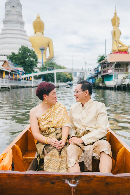 Bangkok:Thai costume with Long tail boat photoshoot - Detailed Breakdown of the Itinerary