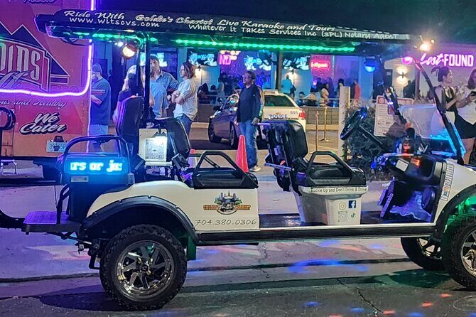 Bar Crawl on a Rollin Disco Ball Golf Cart in Charlotte - FAQ