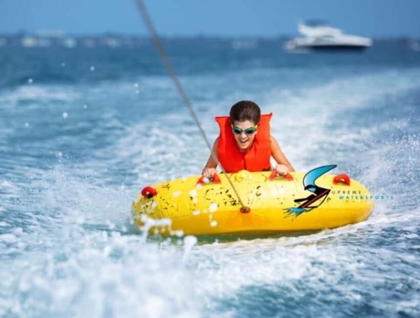 Barbados: Tube Riding Adventure with Speedboat Ride - Key Points