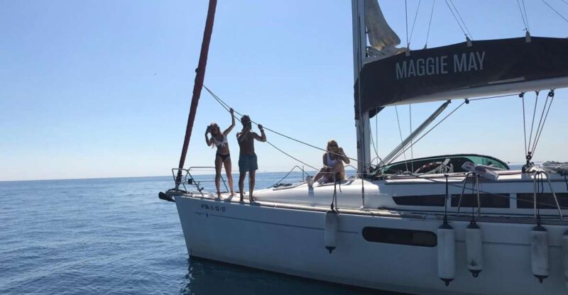 Barcelona: 2-Hour Sailboat Tour with Paddle Boarding - Key Points