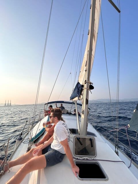 Barcelona Badalona : Sailboat Tour, Snacks, Drinks, Swimming - The Experience in Detail
