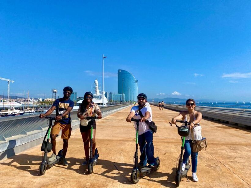 Barcelona: beach E-bike or E-Scooter Tour - What’s Included and What’s Not