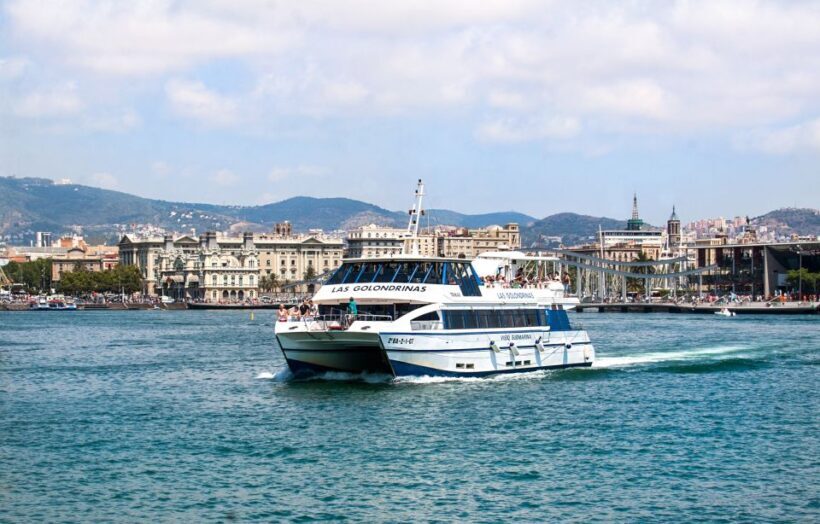Barcelona: Boat Tour in Las Golondrinas - Key Points