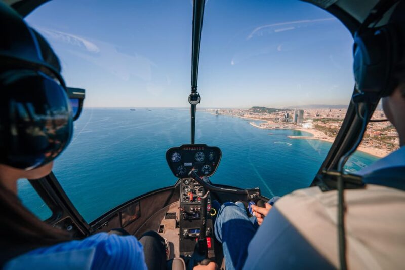 Barcelona: Boat Trip and Panoramic Helicopter Flight - The Sailing Adventure