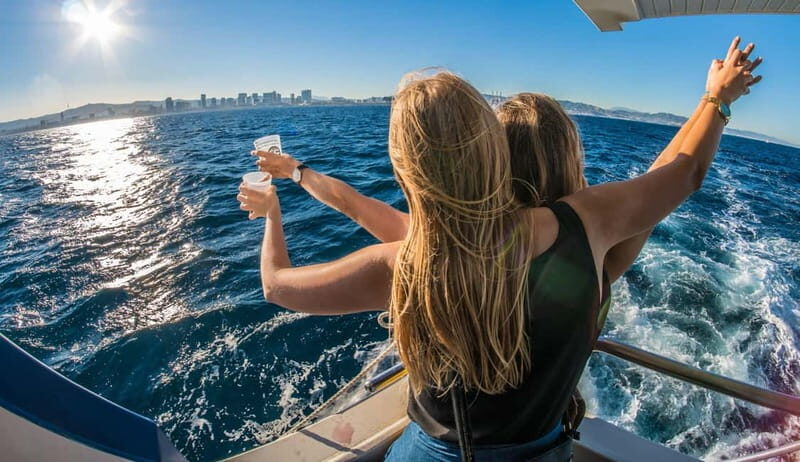 Barcelona: Charcuterie, Swim & Party Boat - FAQs