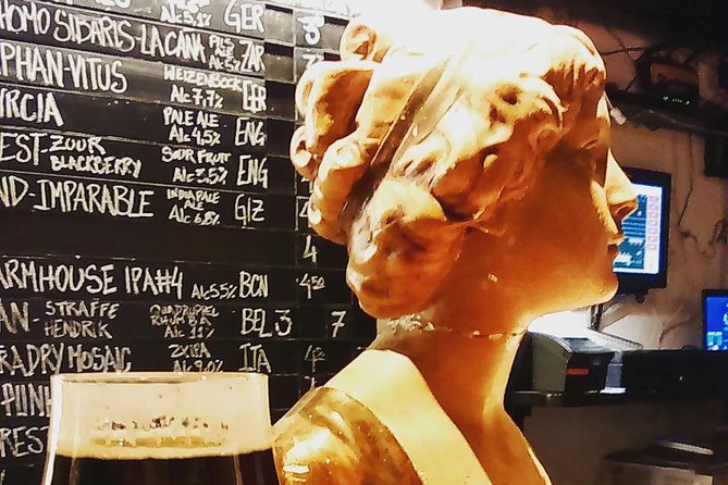 Barcelona Craft Beer Tour With a Brewery Tour and 3 Local Bars - Behind-the-Scenes Brewery Tour