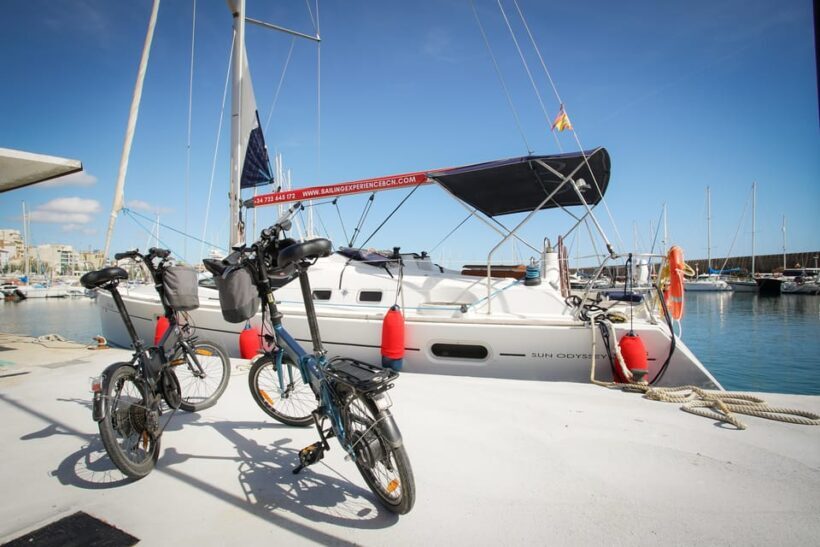 Barcelona: E-Bike, Cable Car, and Sailing Tour - Key Points