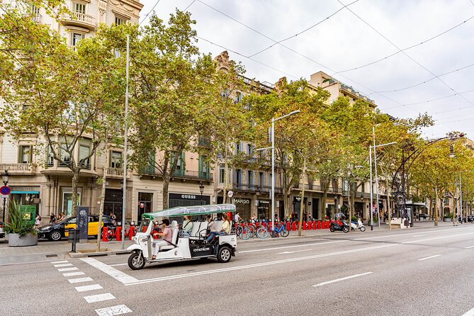Barcelona Express Tour in a Private Eco Tuk Tuk - Tour Features and Accessibility