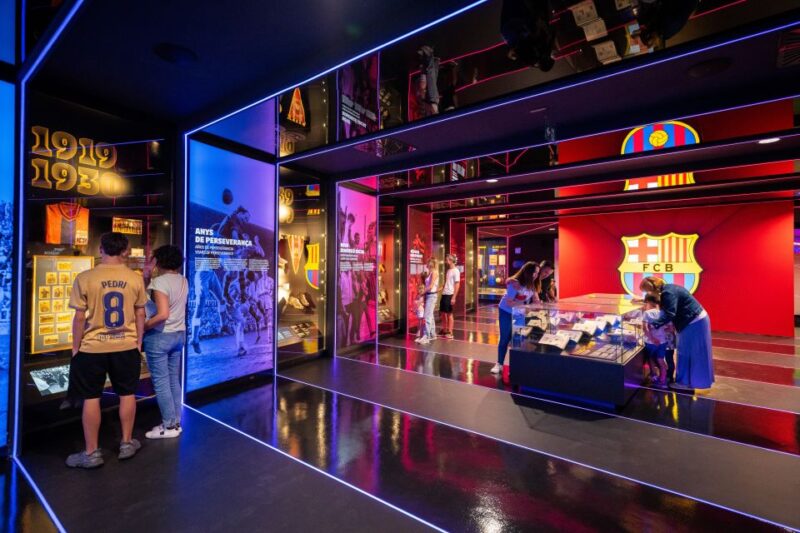 Barcelona: FC Barcelona Museum "Barça Immersive Tour" Ticket - Additional Features and Options