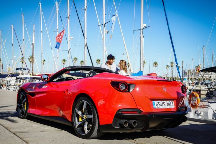 Barcelona: Ferrari Car Driving & Sailing Experience - Key Points