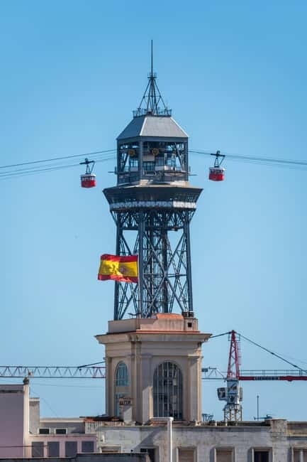 Barcelona from the heights to the sea: Montjuïc, Cable Car, and Beach - Transportation, Duration, and Practicalities