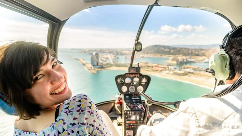 Barcelona: Helicopter Flight over Barcelona's Coastline - Key Points