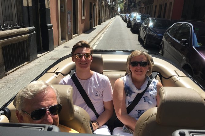 Barcelona in a Convertible - Private Guided Tour - Additional Details