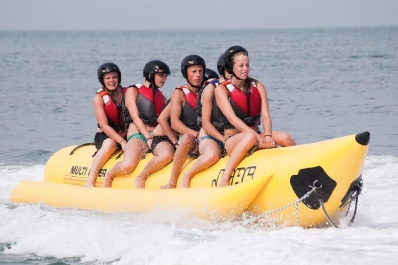 Barcelona: Inflatable Banana Boat Ride - Key Points