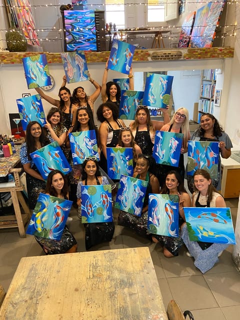 Barcelona: Learn to paint, sip wine, enjoy snacks & music - FAQ