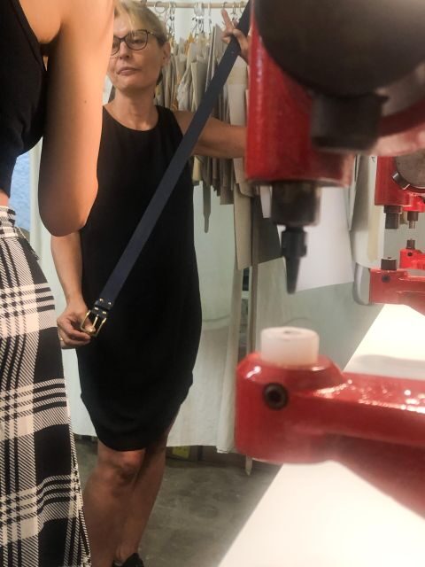 Barcelona: Make your own belt experience - Key Points