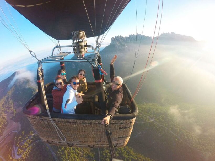 Barcelona: Montserrat Hot-Air Balloon & Monastery Experience - The Overall Experience