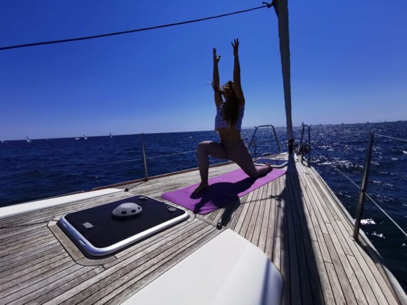 Barcelona: Nautical Namaste Yoga Session and Sailing Trip - A Calm Escape with Meaningful Touches
