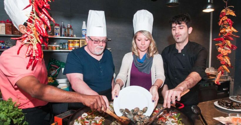 Barcelona: Paella Cooking Experience & Boqueria Market Tour - The Star of the Show: Seafood Paella