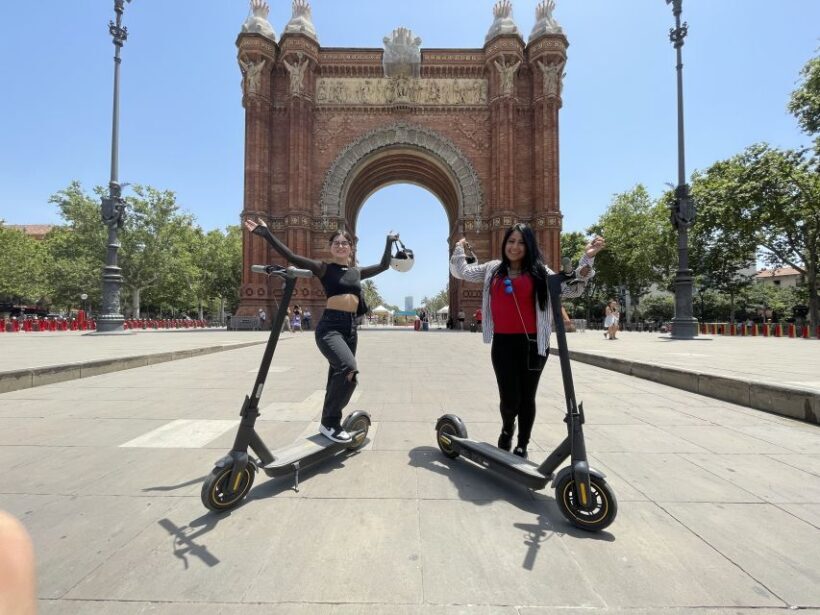 Barcelona: Panoramic eScooter Tour - The Sum Up