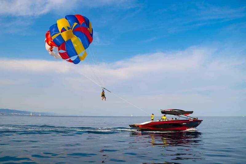 Barcelona: Parasailing magic flight and views above the sea - The Itinerary in Detail