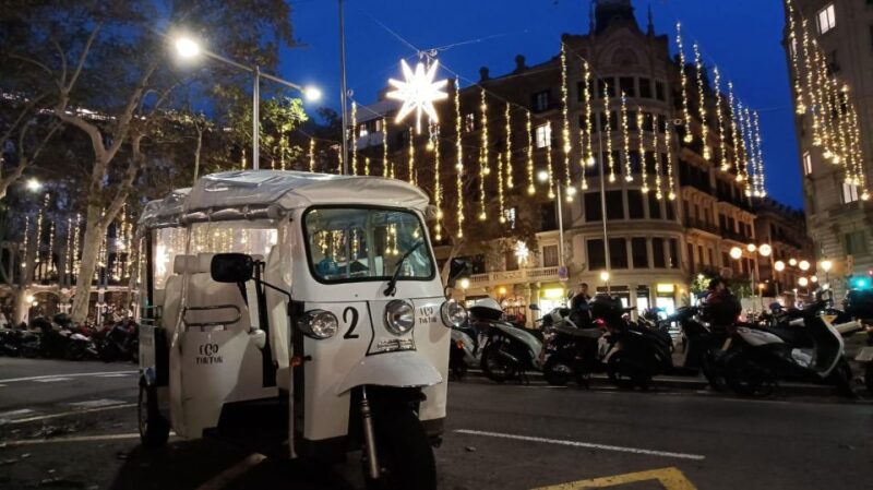 Barcelona: Private Christmas Lights Tour by Eco Tuk Tuk - Who Is It Best For?