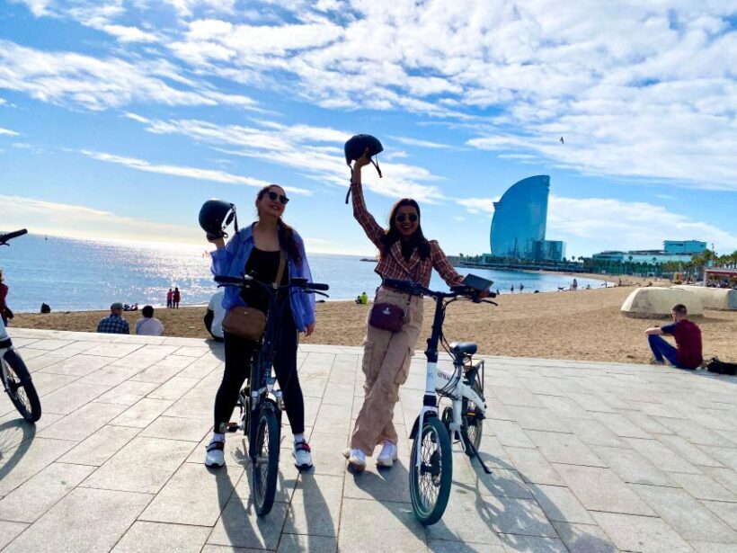 Barcelona: Sagrada Familia Electric Scooter or Bike Tour - Exploring the City’s Green Spaces and Historic Monuments