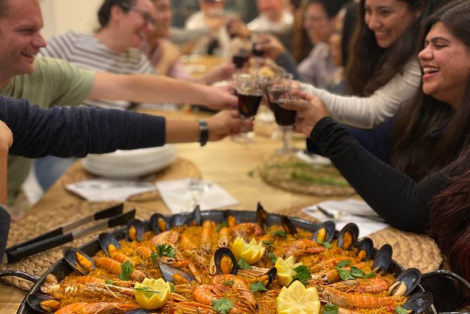 Barcelona Seafood Paella Class & Sangria With a Top Chef - Key Points