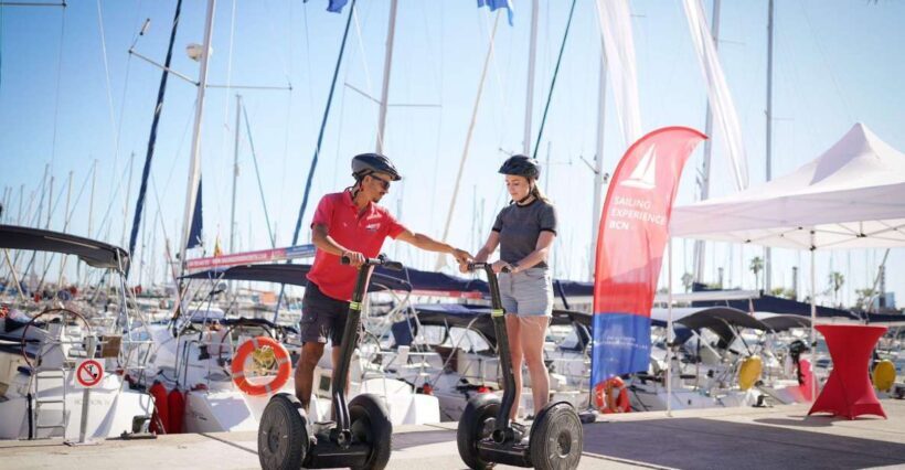 Barcelona: Segway Tour & Sailing Experience - The Sailing Experience—Relaxation and Refreshment