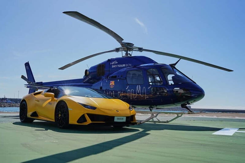 Barcelona: Supercar Driving and Helicopter Experience - Key Points