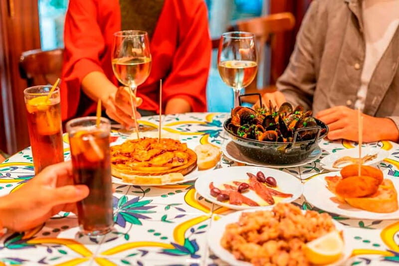 Barcelona: Tapas and Wine with Flamenco Show in the Old Town - A Walk Through Barcelona’s Historic Heart