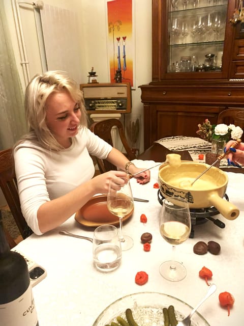 Basel: Cheese Fondue, Wine and Dessert Culinary Experience - The Menu
