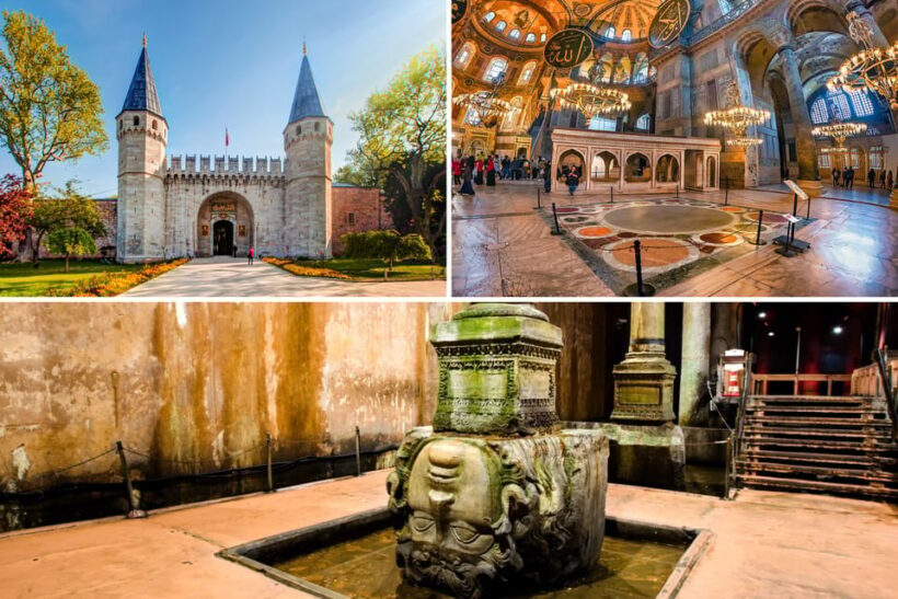 Basilica Cistern &Topkapi Palace &Hagia Sophia Combo Tickets - Key Points