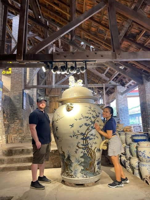 Bat Trang Pottery Village Guided Tour - Tasting Authentic Vietnamese Cuisine