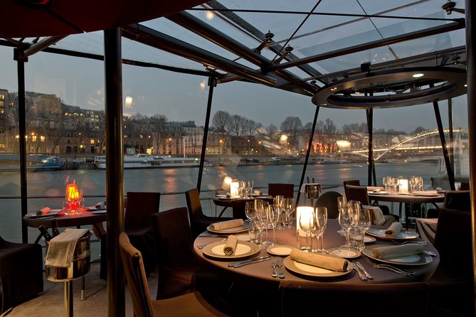 Bateaux Parisiens Seine River Gourmet Dinner & Sightseeing Cruise - Gourmet Dining on the Seine