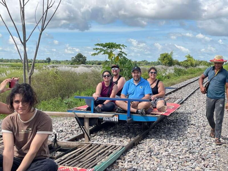Battambang: Bamboo Train and Bat Cave from Siem Reap - Scenic Views and a Natural Wonder