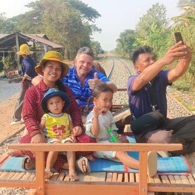 Battambang,Tuktuk and kayak, BambooTrain ,Wat Banan,Bat cave - Transport, Pricing, and Practicalities