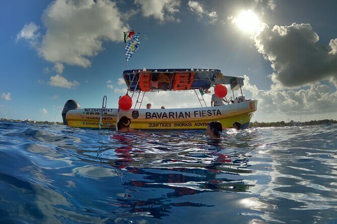 Bavarian Fiesta Snorkel Activity in Glass Bottom Boat at San Miguel de Cozumel - FAQs