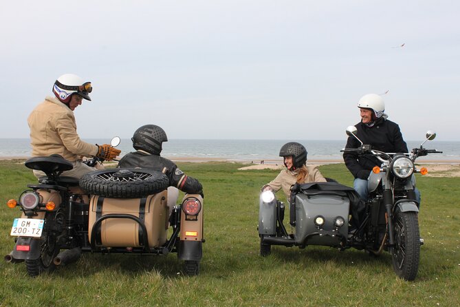 Bayeux Full Day Sidecar Tour: Omaha, Arromanches & Pointe du Hoc - Starting Point and First Impressions