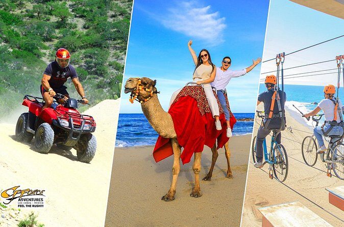Beach ATV y Camel Ride y Sky Bike Adventure - FAQs