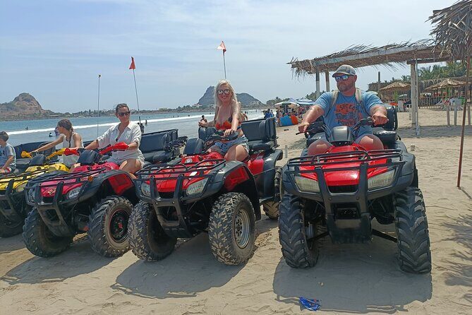 Beach Bliss Stone Island ATV Horse Ride Water Sports Food Drinks - Key Points